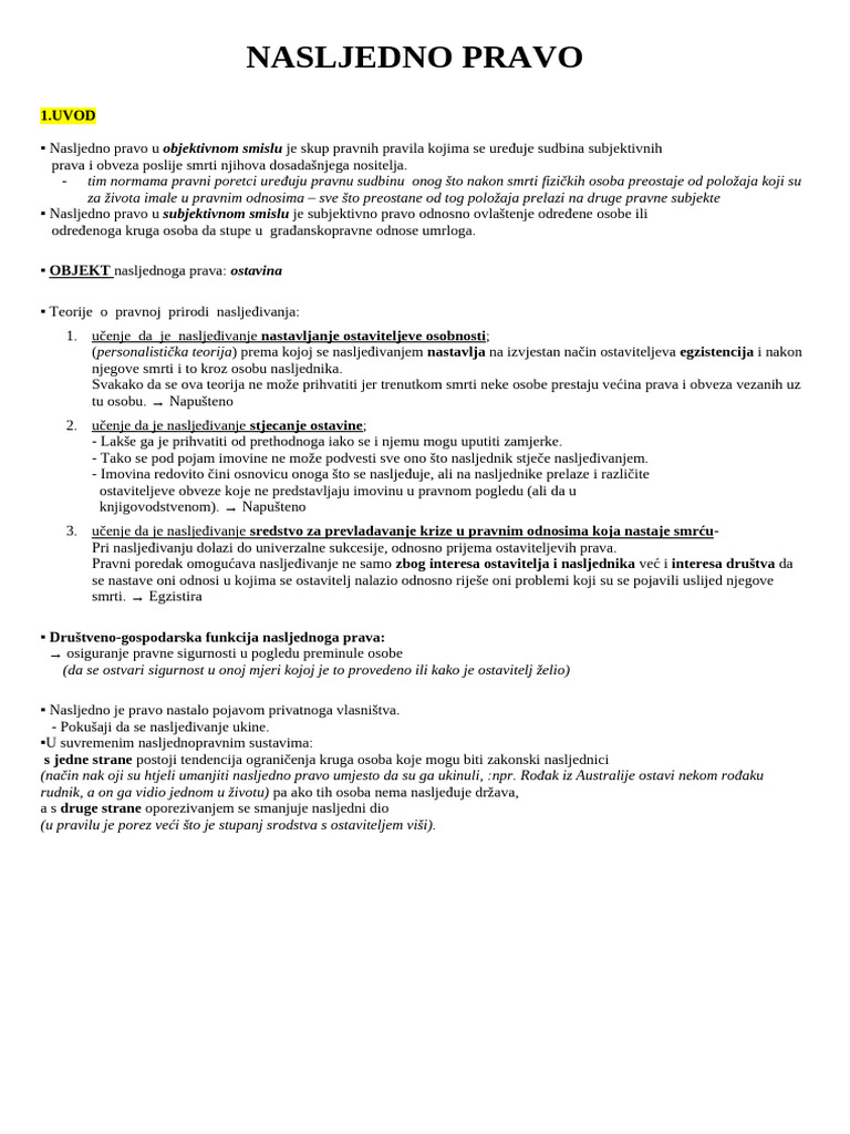 Gp2 Skripta Nasljedno - HRC 11756710671 | PDF