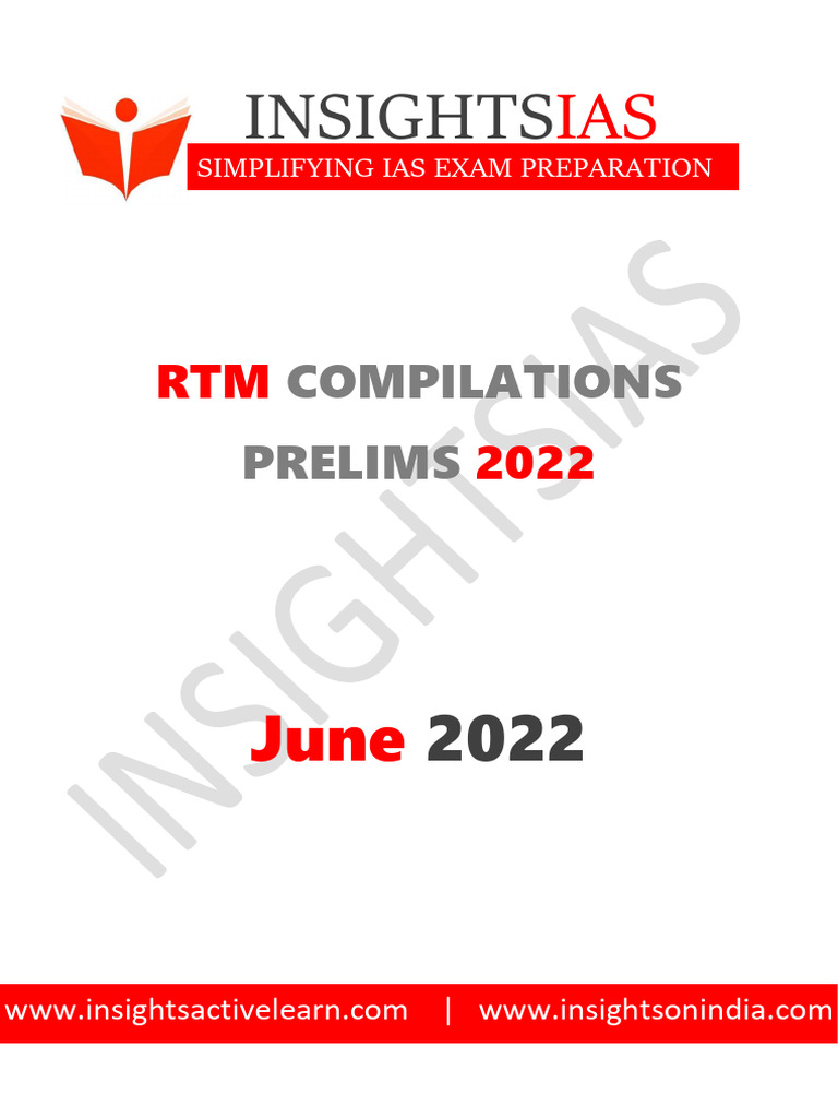 RTM Jun 2022 Compilation | PDF