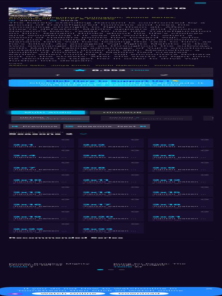 Jujutsu Kaisen 2x18 - Toonstream | PDF