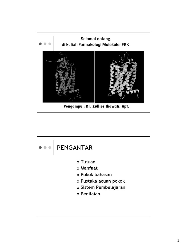 Pengantar Farmol FKK Edited | PDF