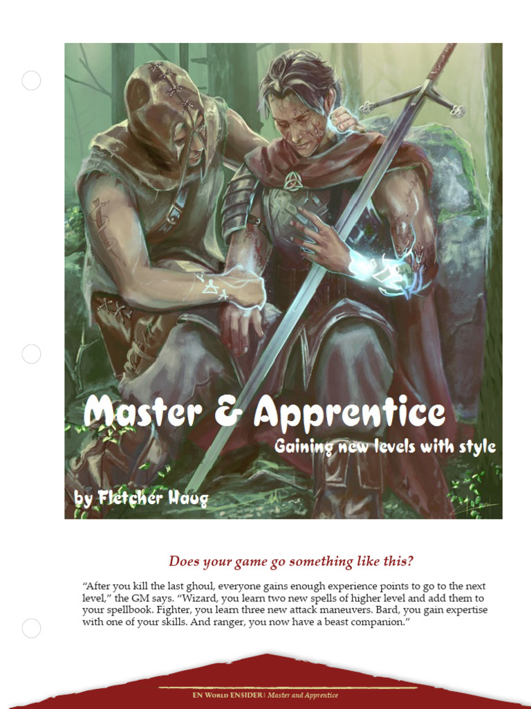 En5ider 023 Master and Apprentice | PDF