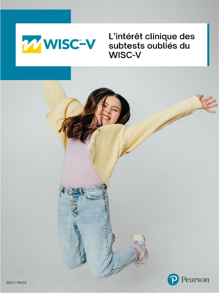 Intérêt Clinique Des Subtests Oubliés Du WISC-V - 11-23 | PDF