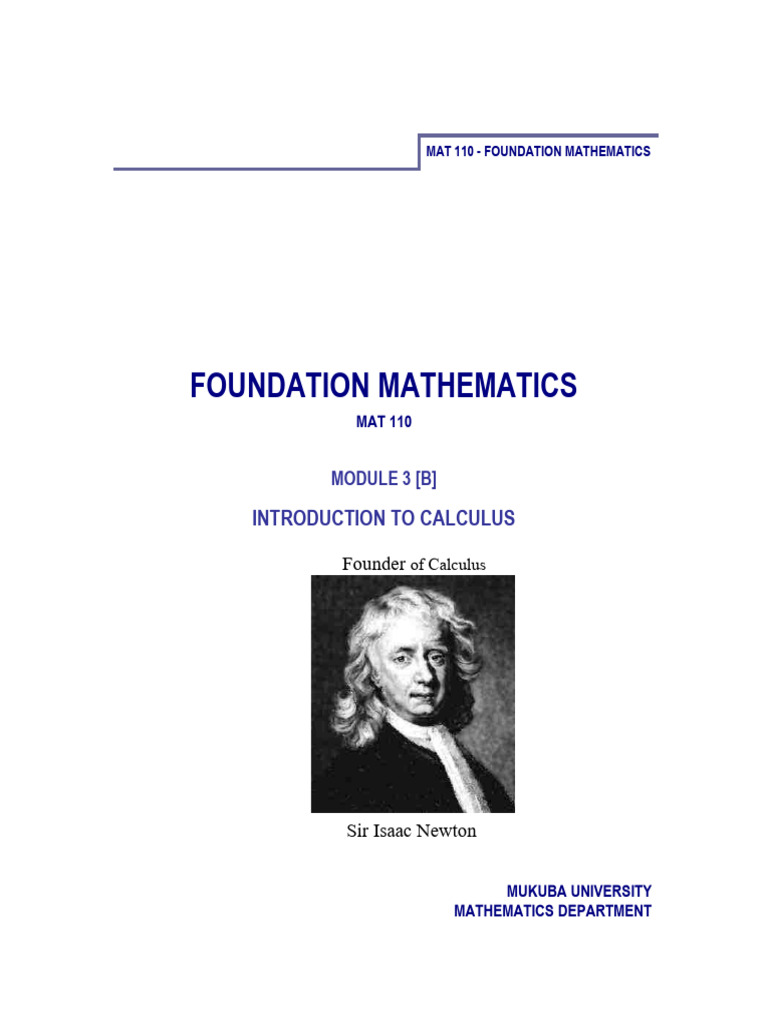 Mat110 3B 2018 | PDF
