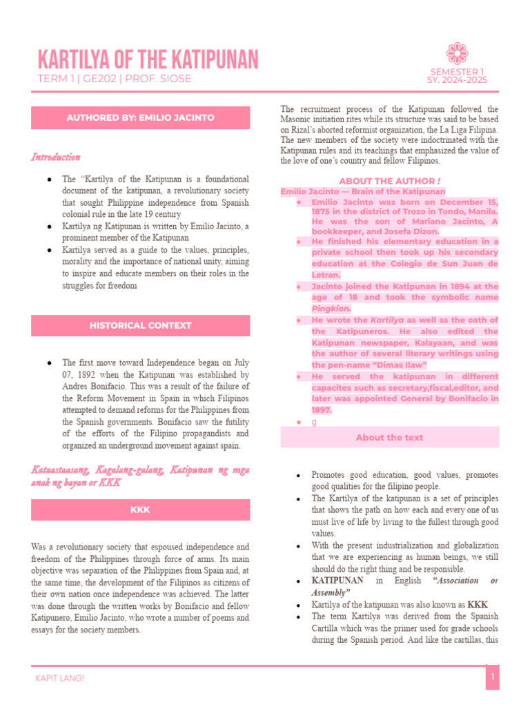 RPH First Lesson | PDF