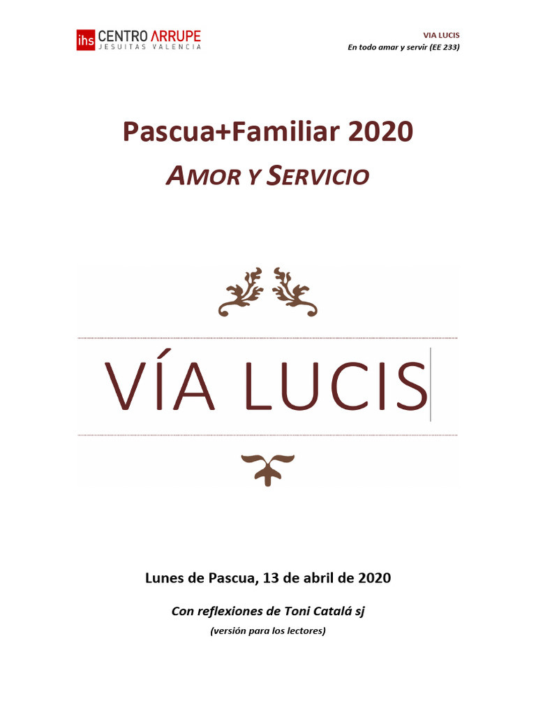 2020 Vía Lucis | PDF