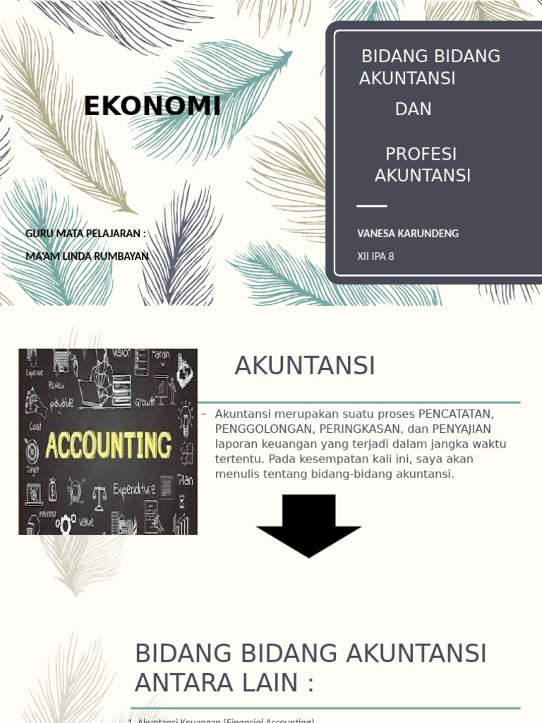 Ekonomi Vanesa Karundeng | PDF