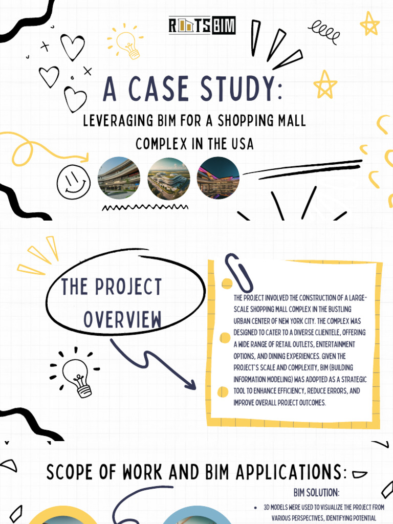 Case Study - BIM For A Shopping Mall Complex in California | PDF