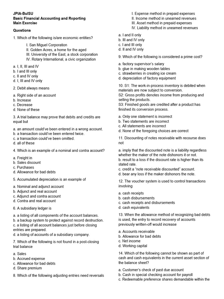 BFAR-Main-Exercise | PDF BFAR-Main-Exercise | PDF