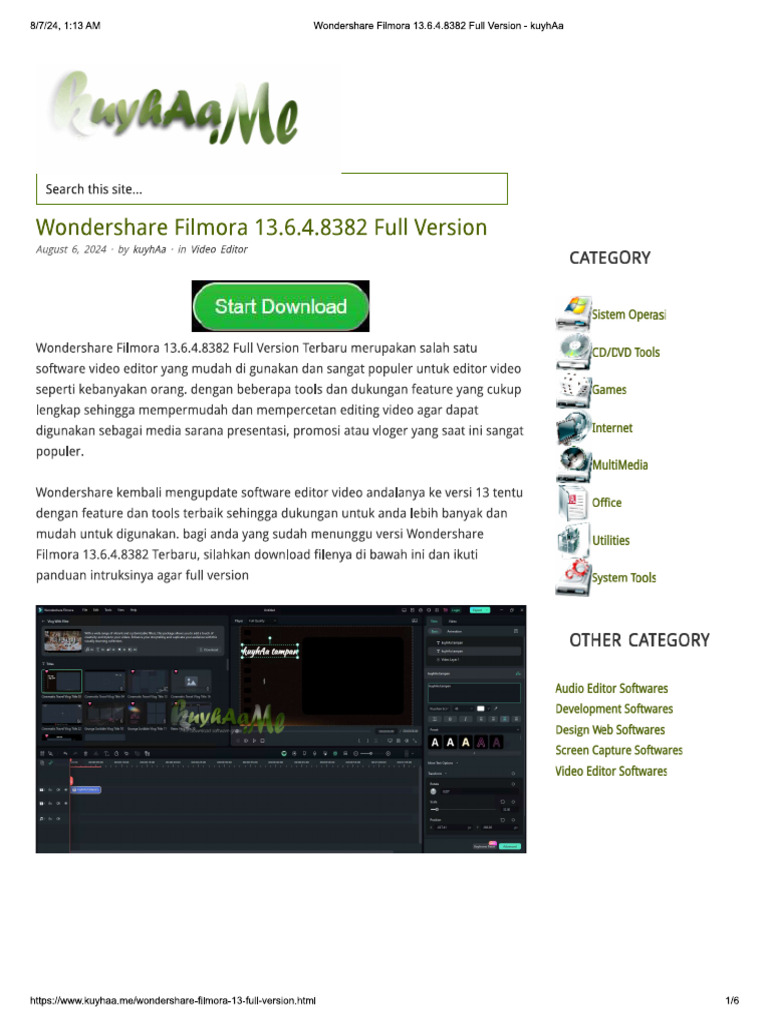 Filmmora 13 Instal | PDF