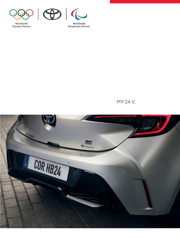 Toyota Corolla HB HYB .08 | PDF