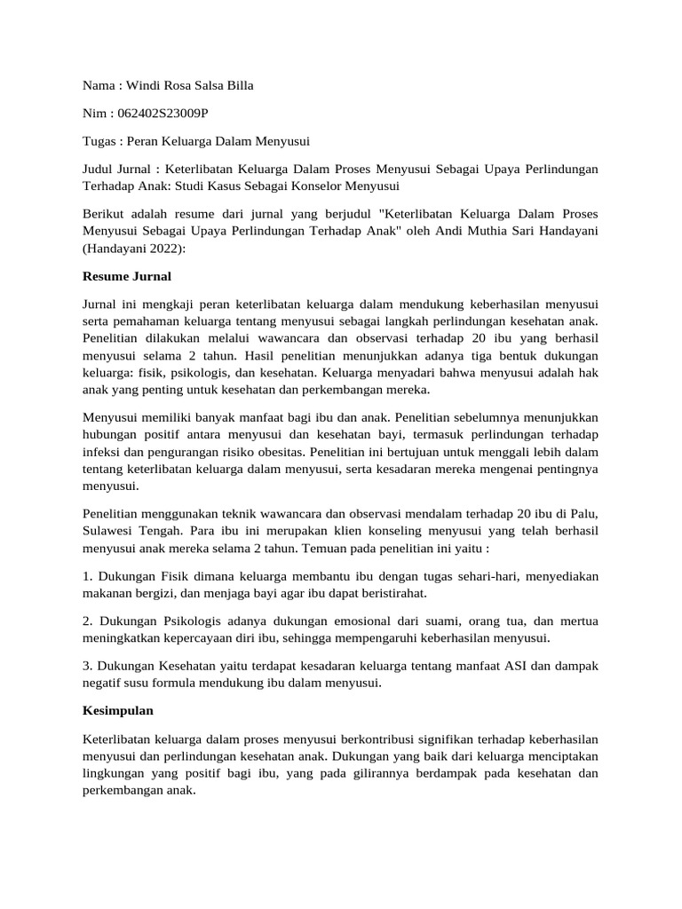 Jurnal 1 Windi | PDF