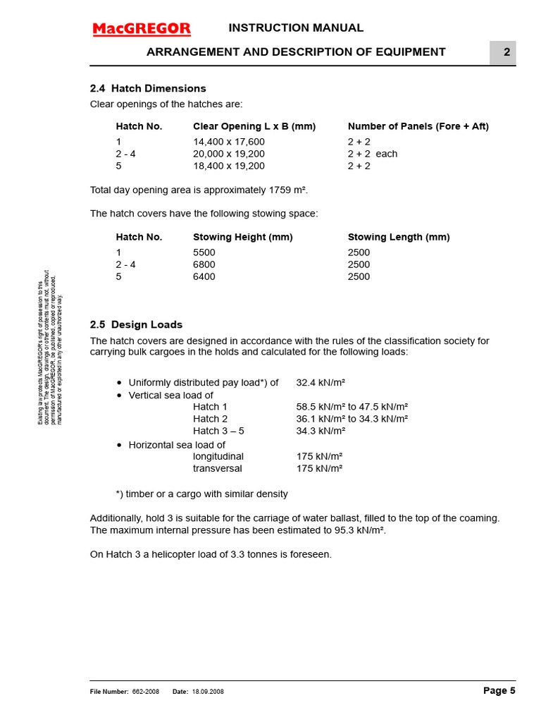 Extract From Makers Manual | PDF