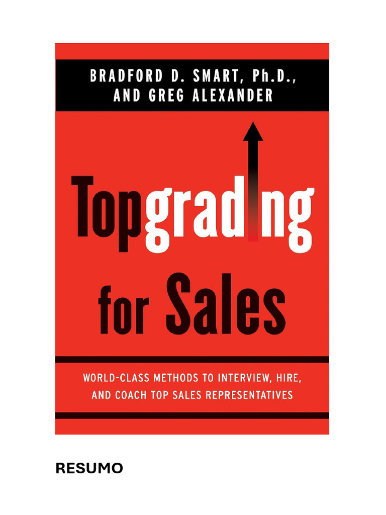 Resumo - Topgrading For Sales | PDF