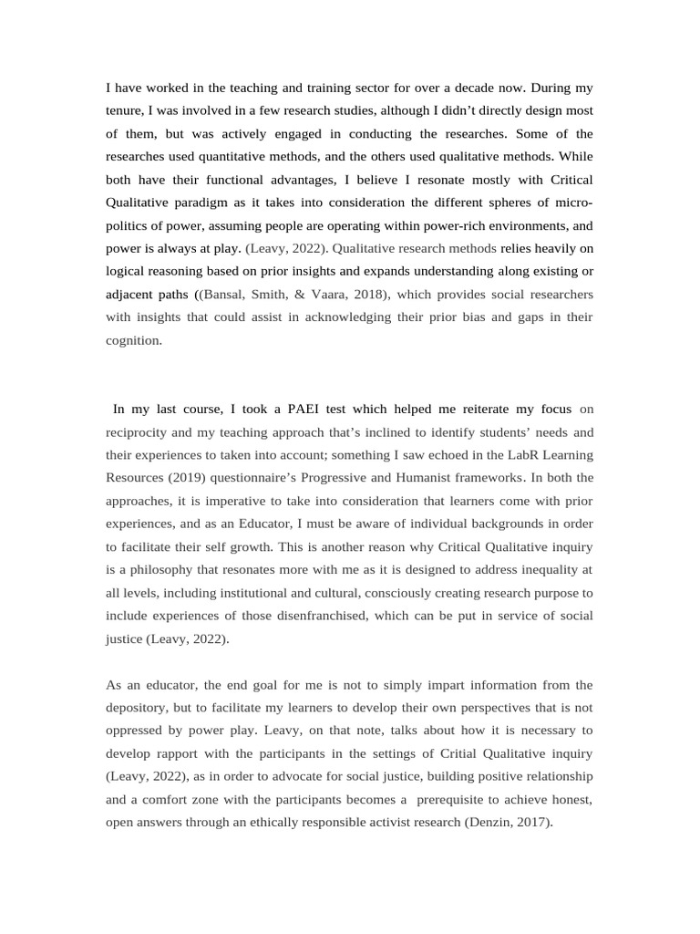 Ethically Responsible Activist Research ( | PDF