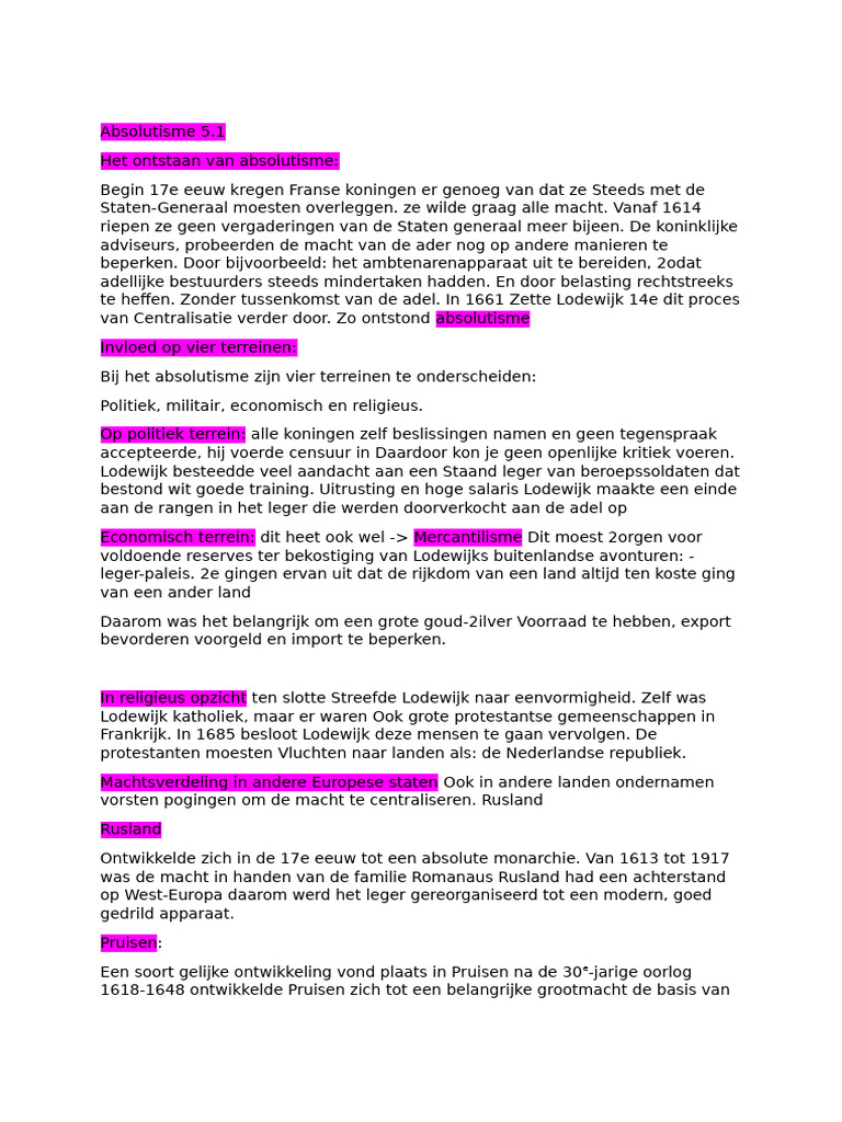 gs samenvatting | PDF