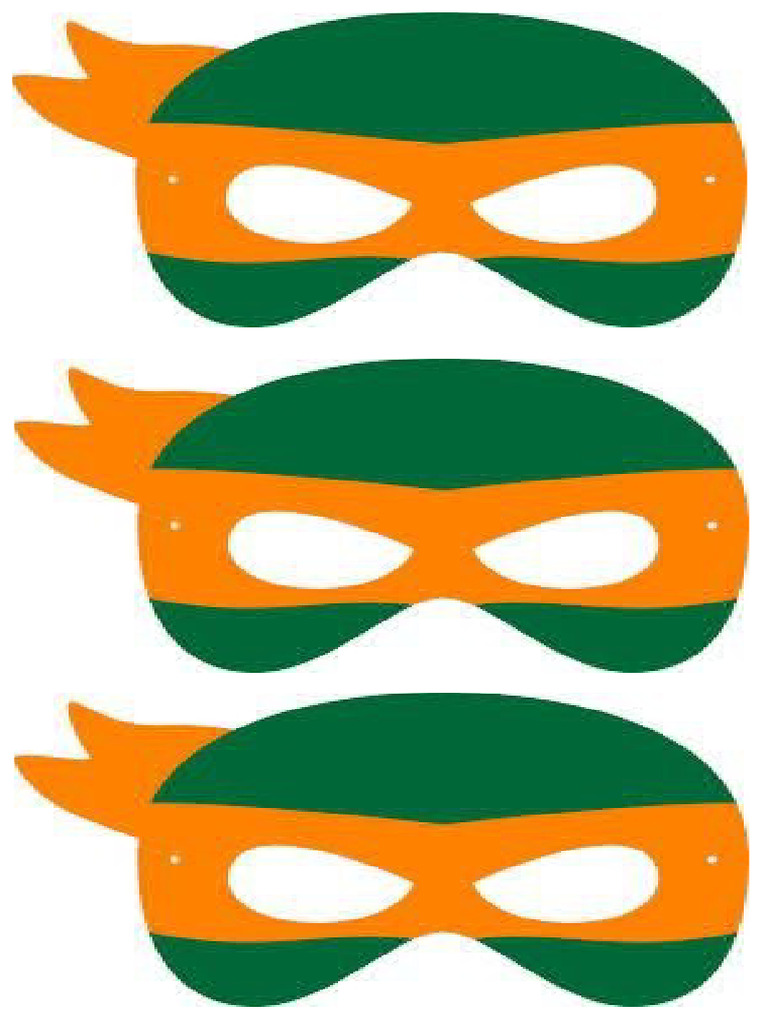 Ninja Turtle Topeng | PDF