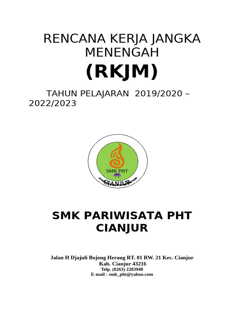 RKJM PHT 2019-2024 | PDF