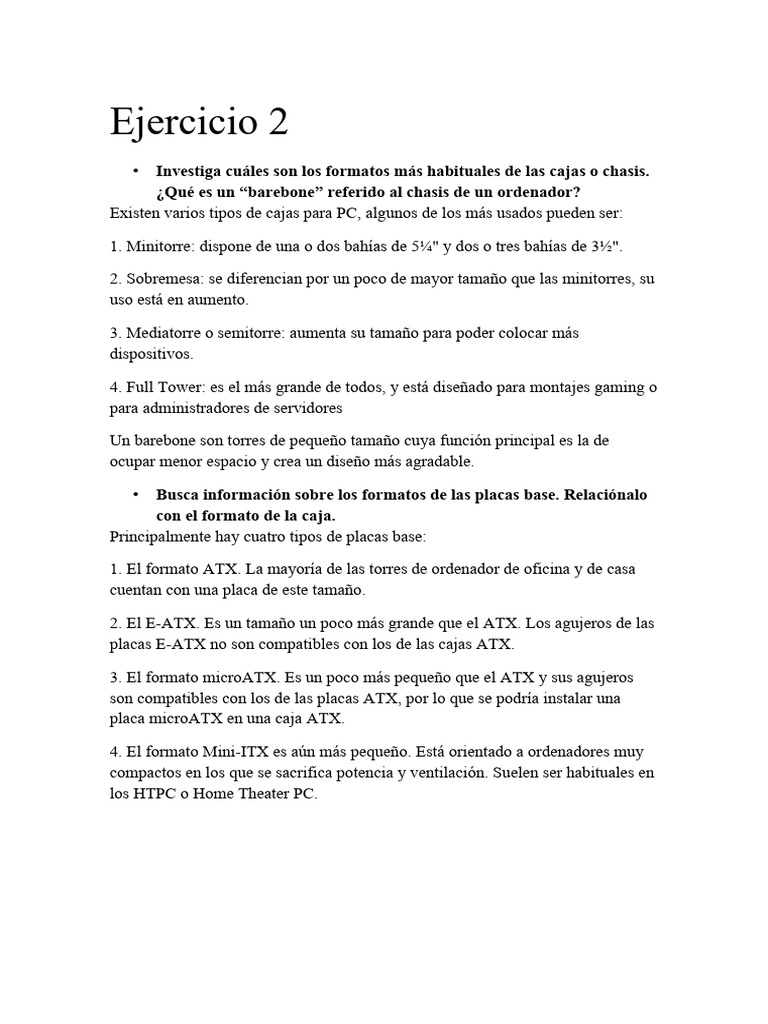 Sistemas - Ejercicio2 - Roberto Ortiz Pérez | PDF