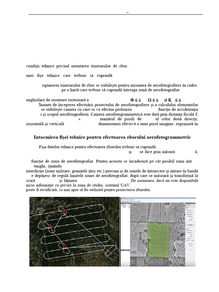 Curs 7 - Proiectarea Zborului Cu Sisteme UAV | PDF