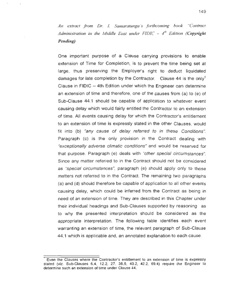 2-Extension of Time-handout-Part I | PDF