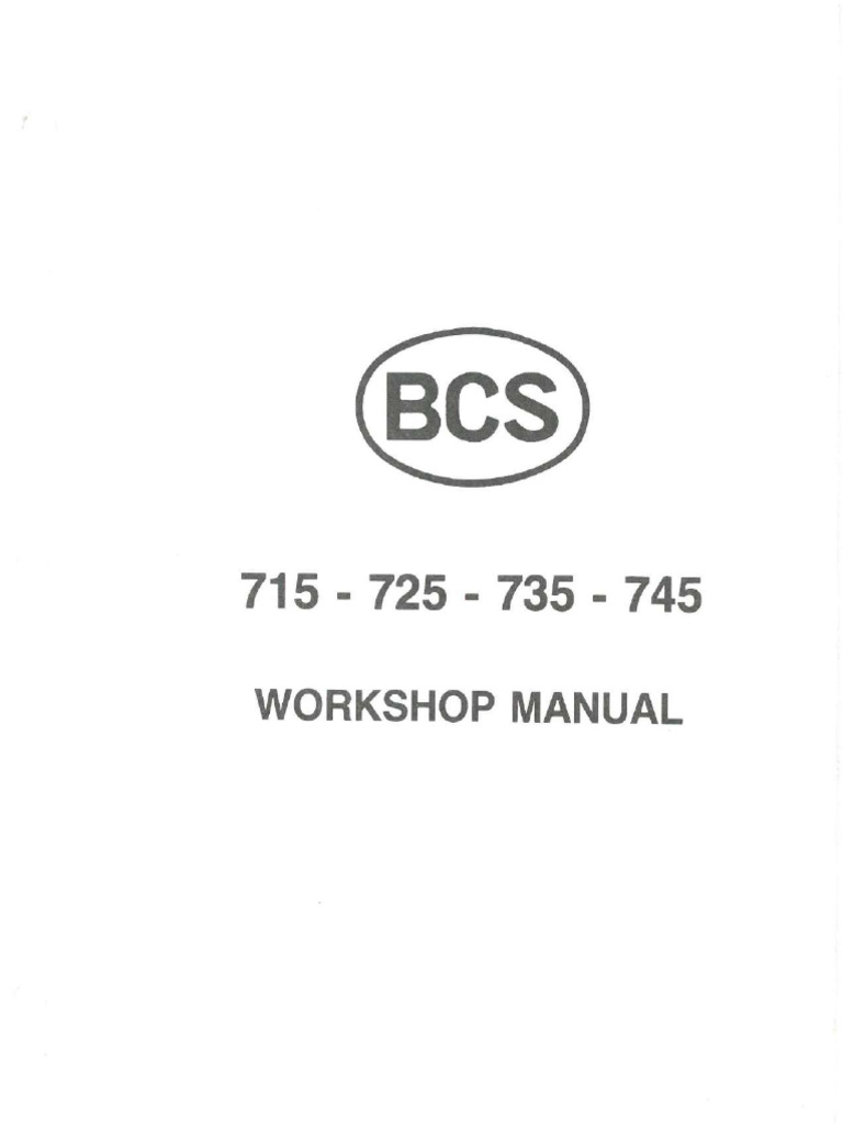 BCS SM 715-725-735-745 - Compressed | PDF