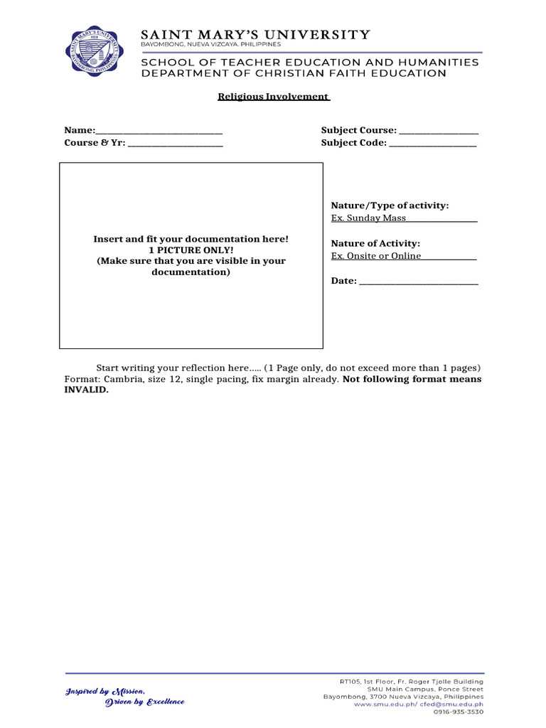 RI Format (2024-2025) | PDF