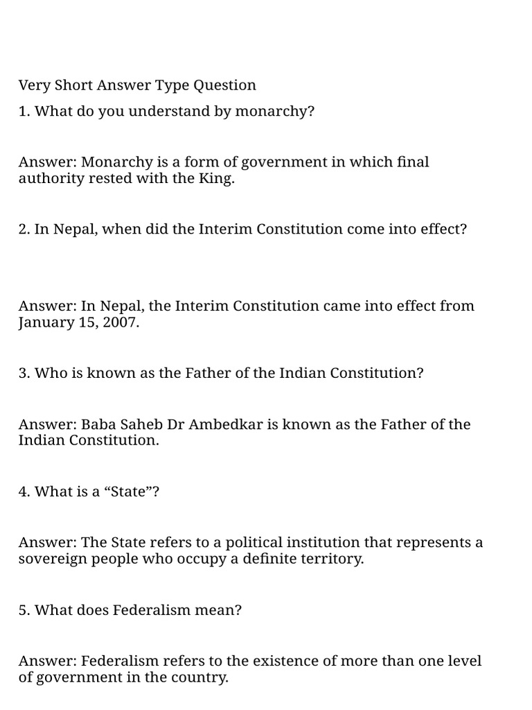 Civics Chapter 1 | PDF