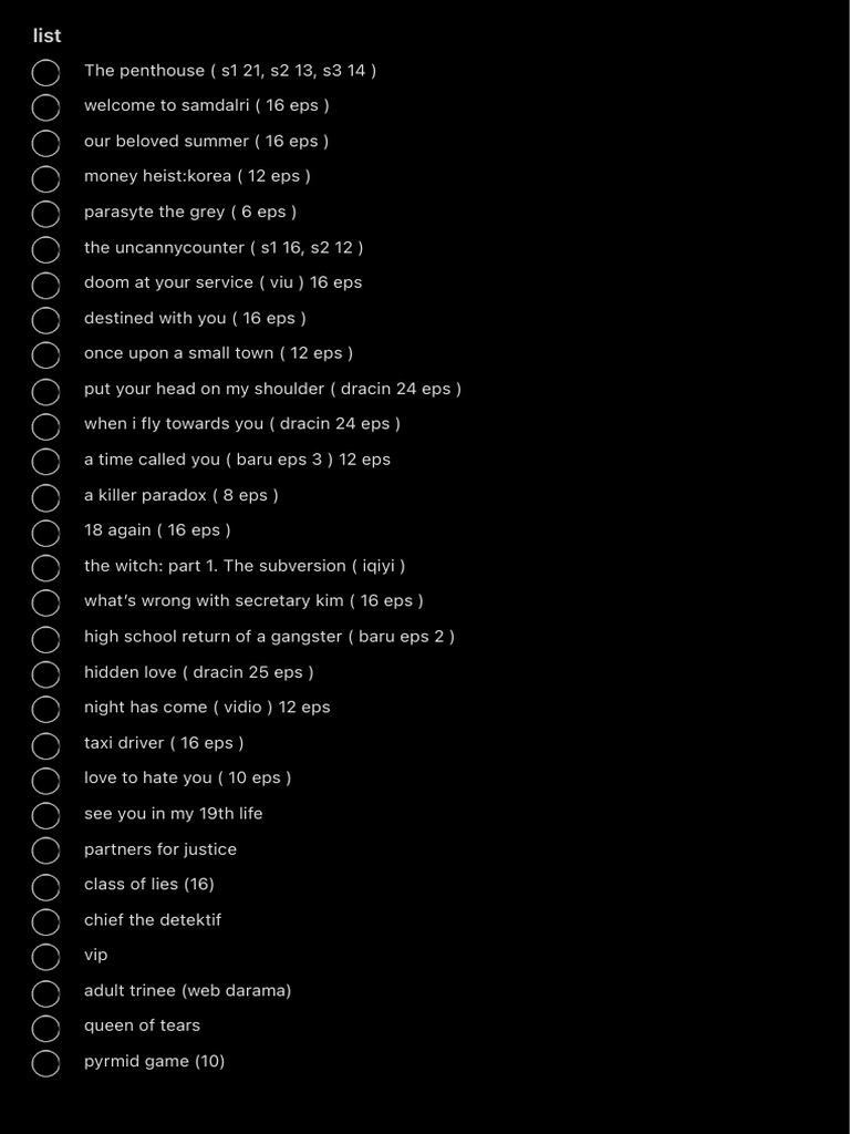 List | PDF