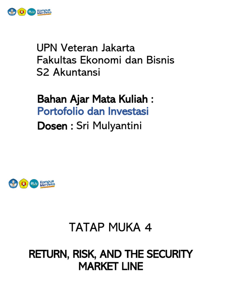 Tm 4 Capm Sml Cml Upload Pdf