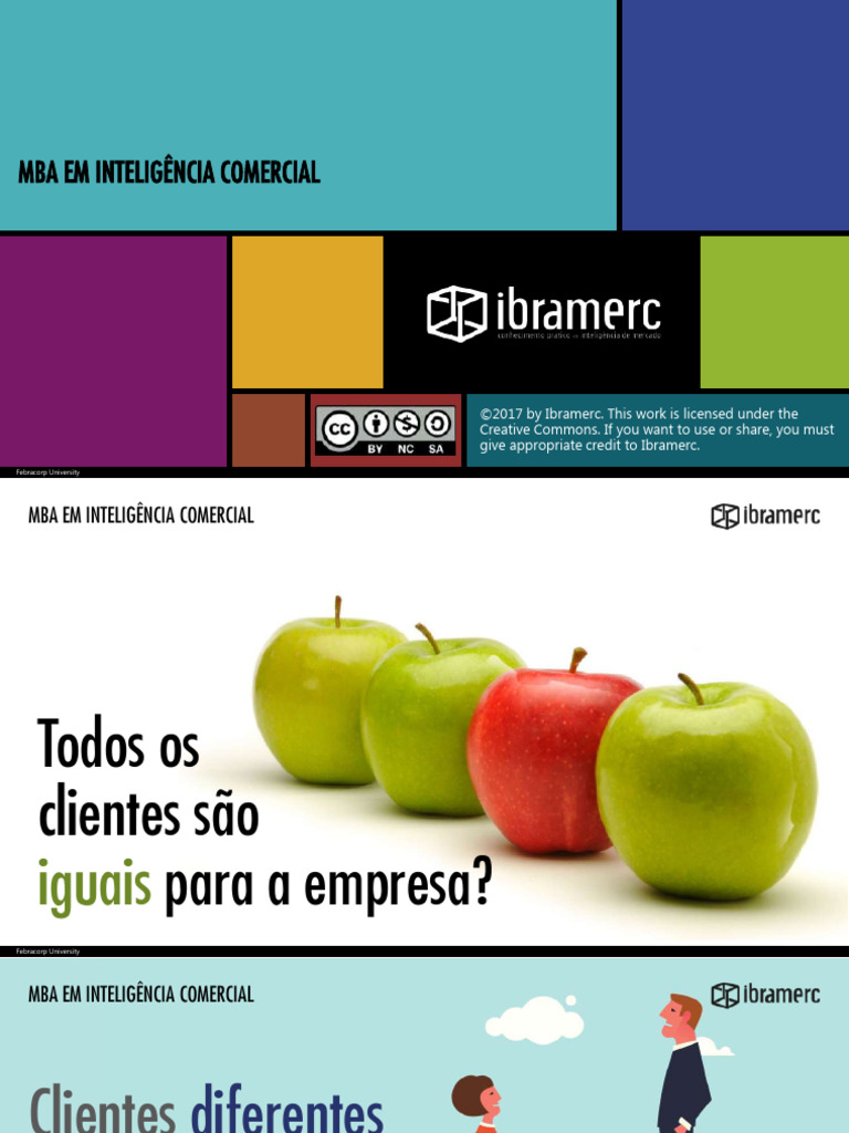 Conteúdo - Valor Do Cliente - MBA em Inteligência Comercial | PDF