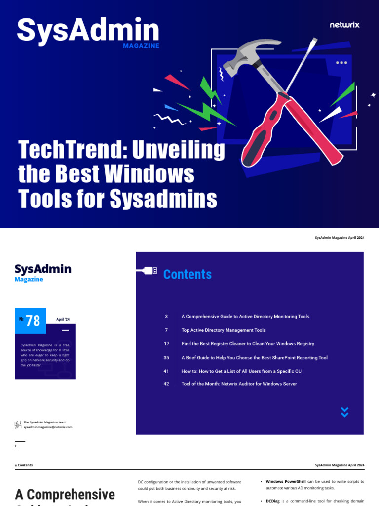 SysAdmin TechTrend April 2024 | PDF