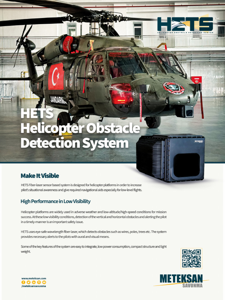 Hets Helicopter Obstacle Detection System | PDF