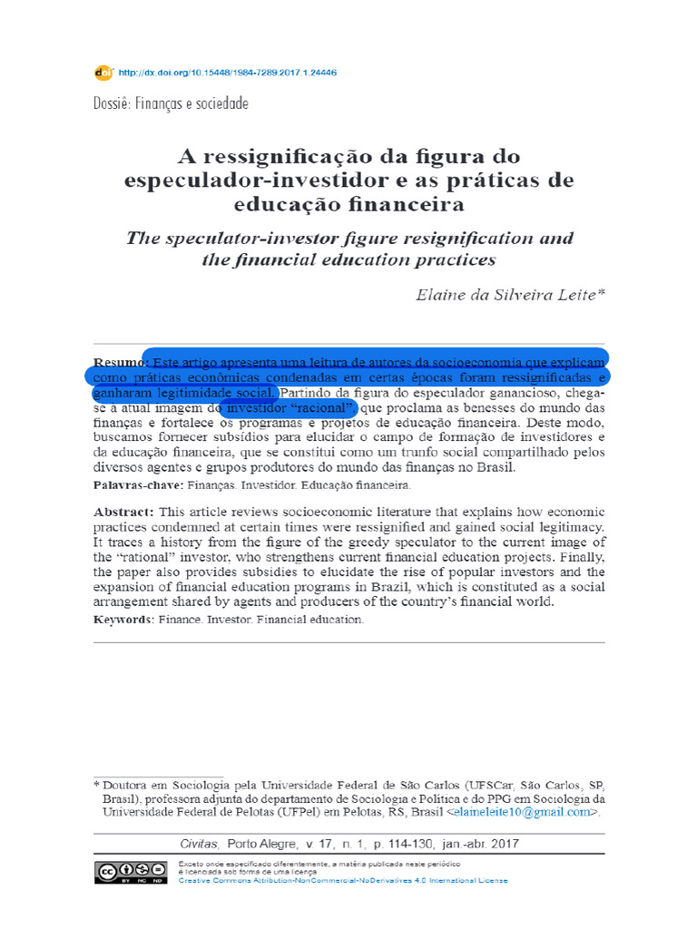 Texto Elaine Grifado | PDF