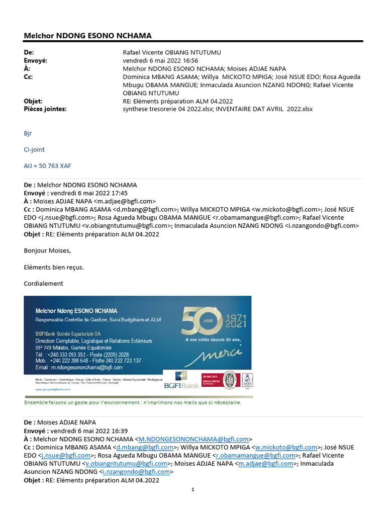 Email - Elements ALM 04.2022 AIG 2 | PDF