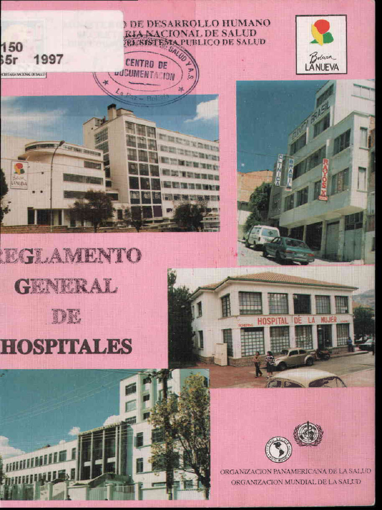 Reglamento General de Hospitales 1997 | PDF | Autoajuda | Bem-estar