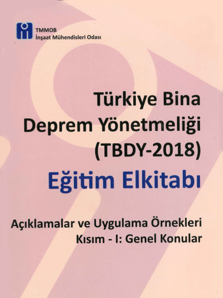 TBDY-2018-egitim El Kitabi | PDF