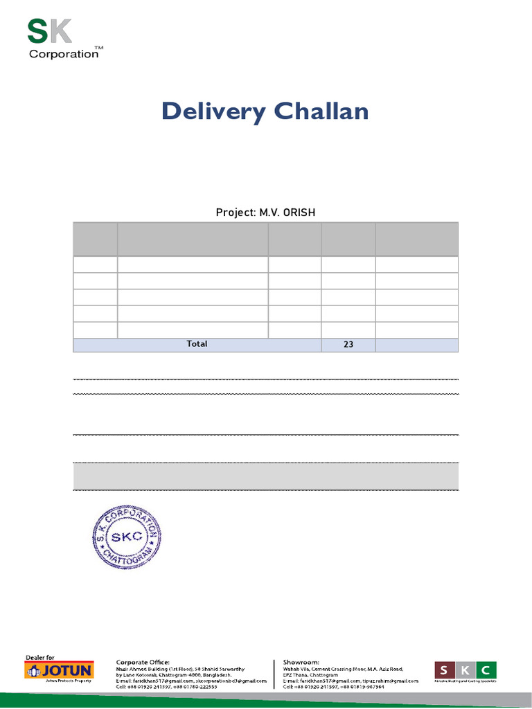 CHALLAN | PDF