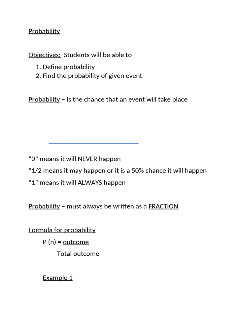 Probability | PDF