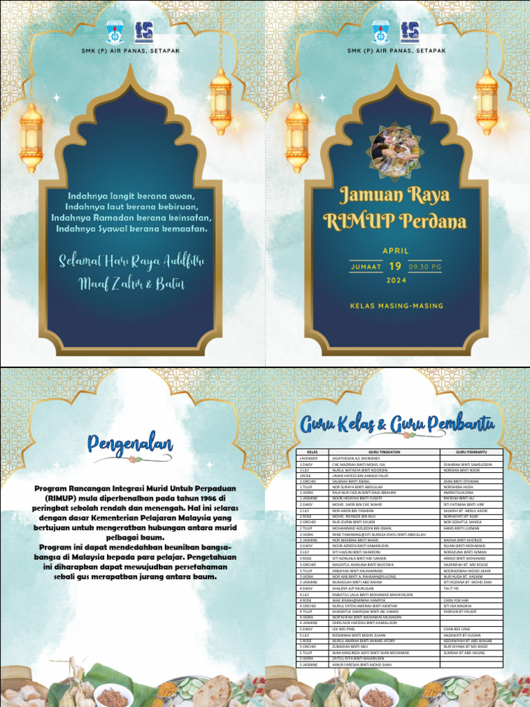 Buku Program Rimup Perdana 2024 | PDF