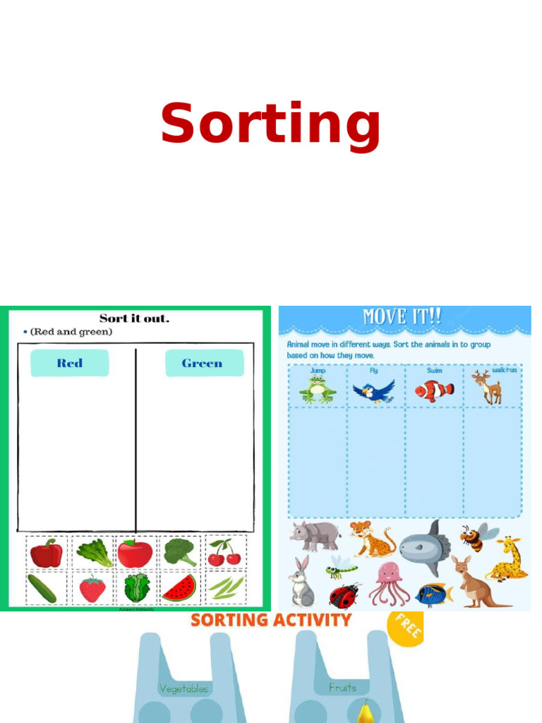 Sorting | PDF