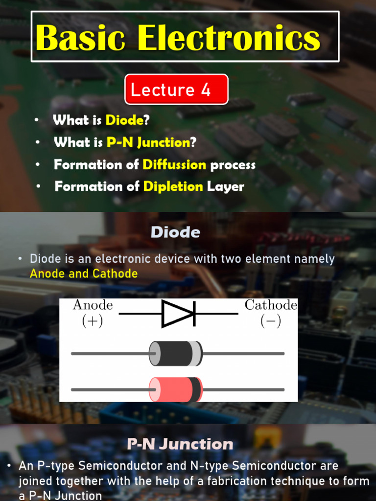 diode ppt (1) | PDF