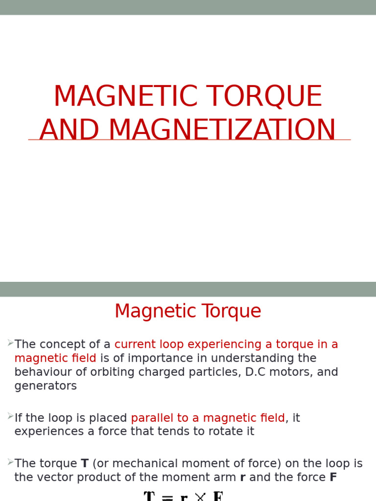 Lecture-28 Magnetization | PDF