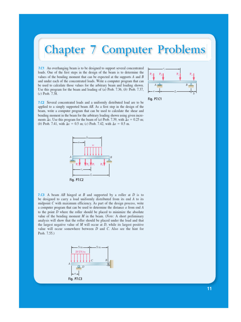 Bee87302 Computer Problem CH7 | PDF