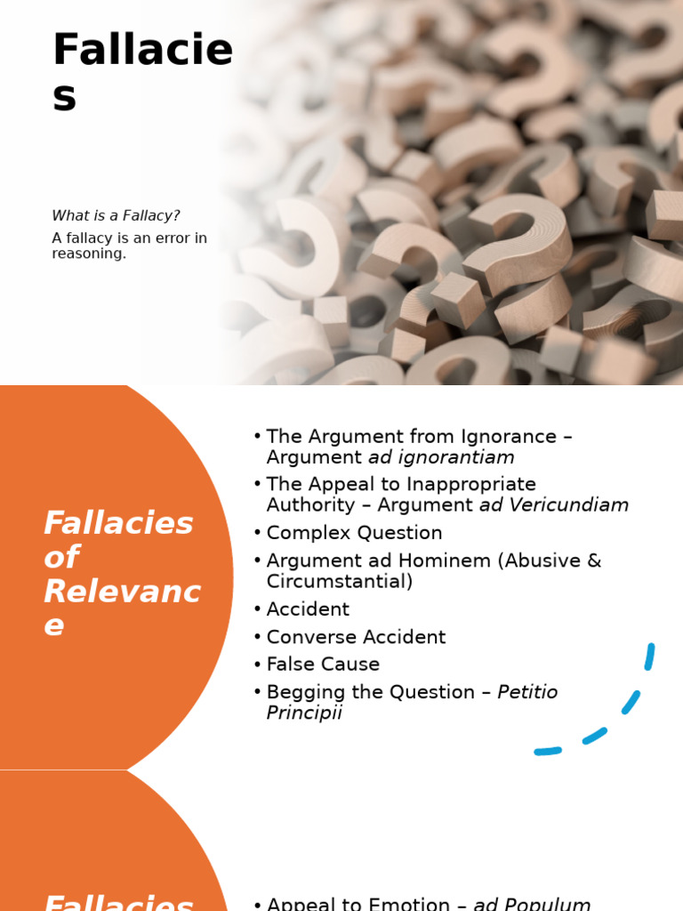 Fallacies | PDF
