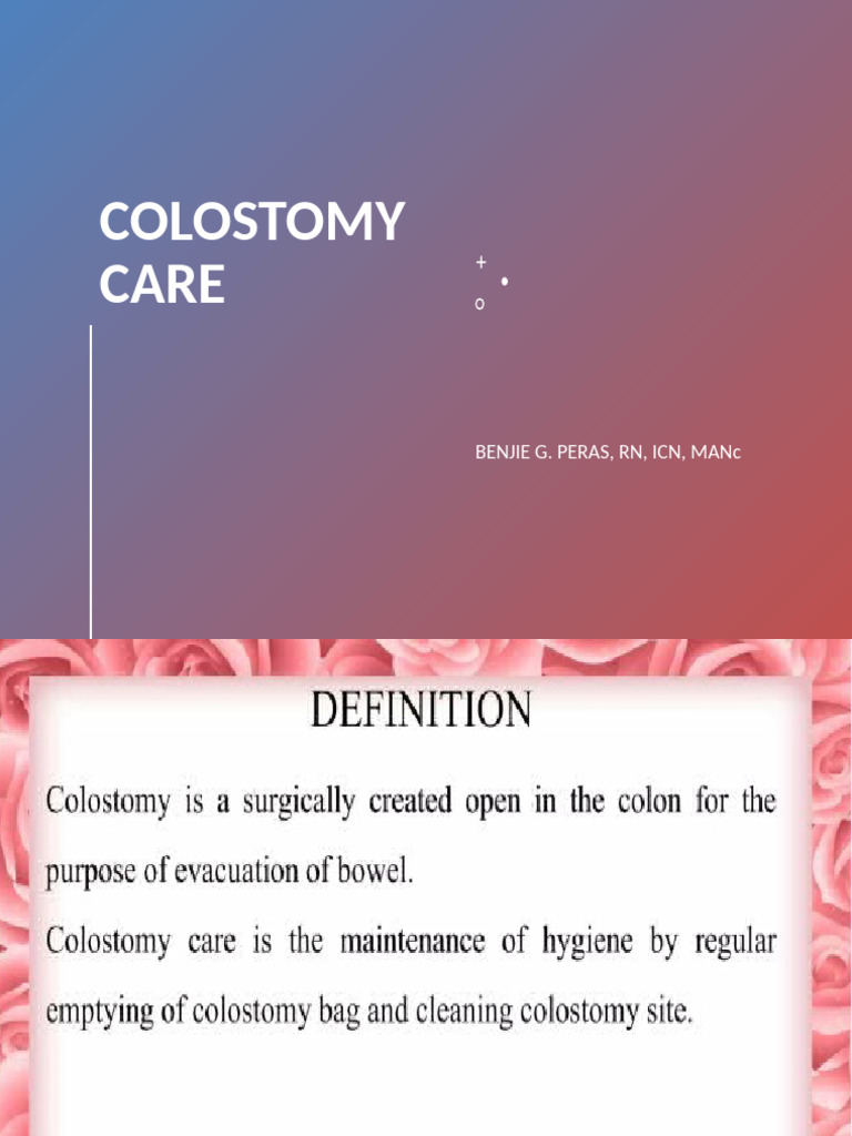 Stoma Care SCT | PDF