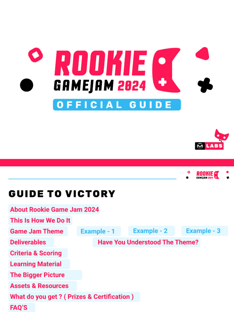Game Jam Guide 2024 | PDF
