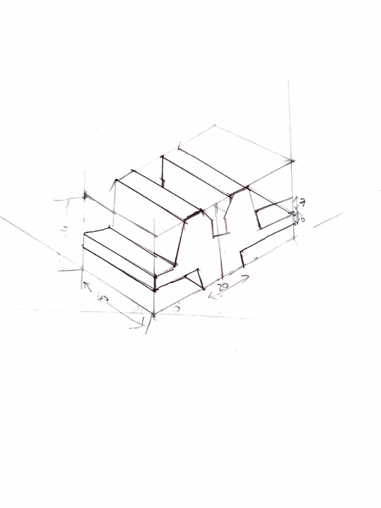 Engineering Graphics Orthographic Projection | PDF