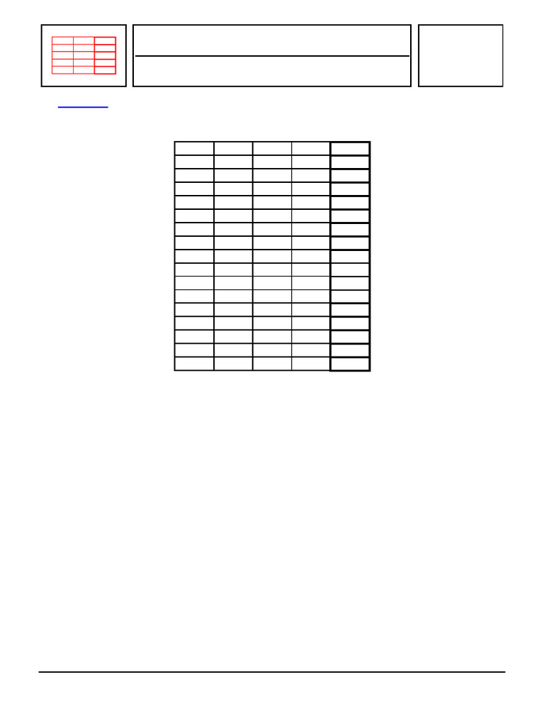Lecture Table de Verite | PDF