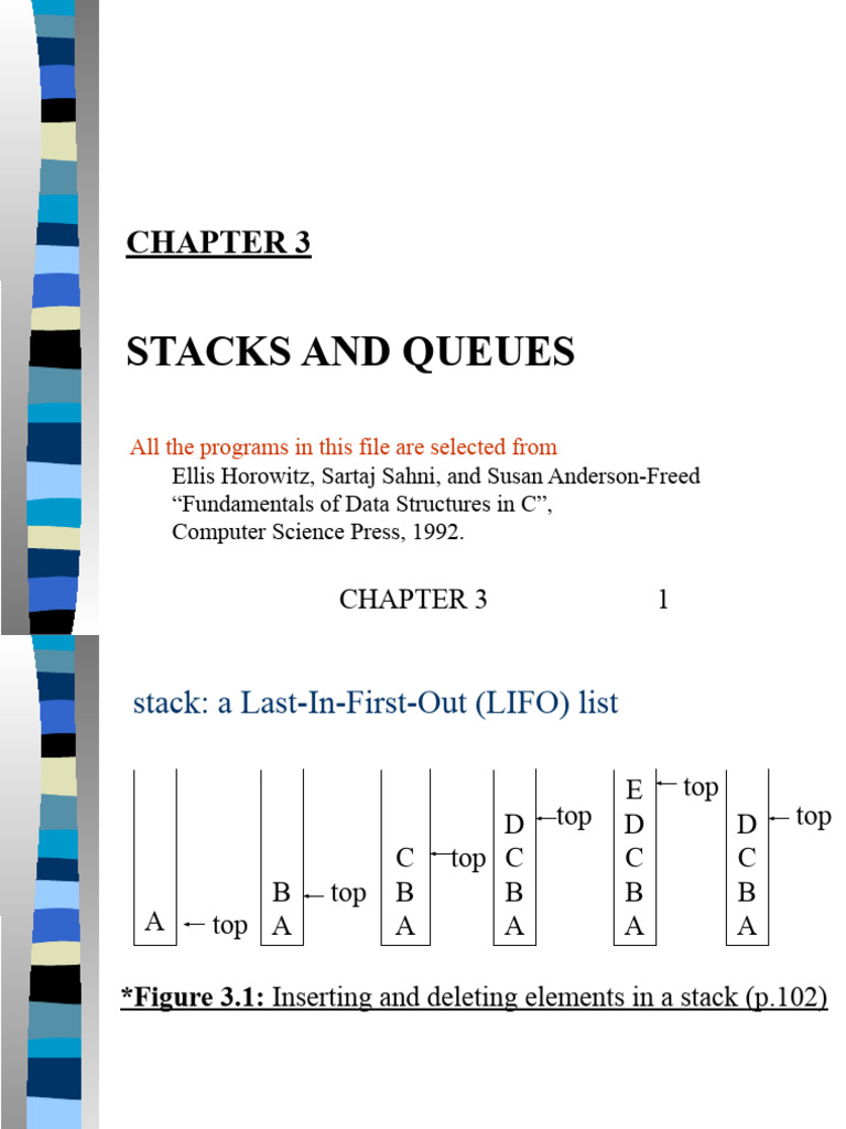 Stacks Queues and Circular Queues | PDF