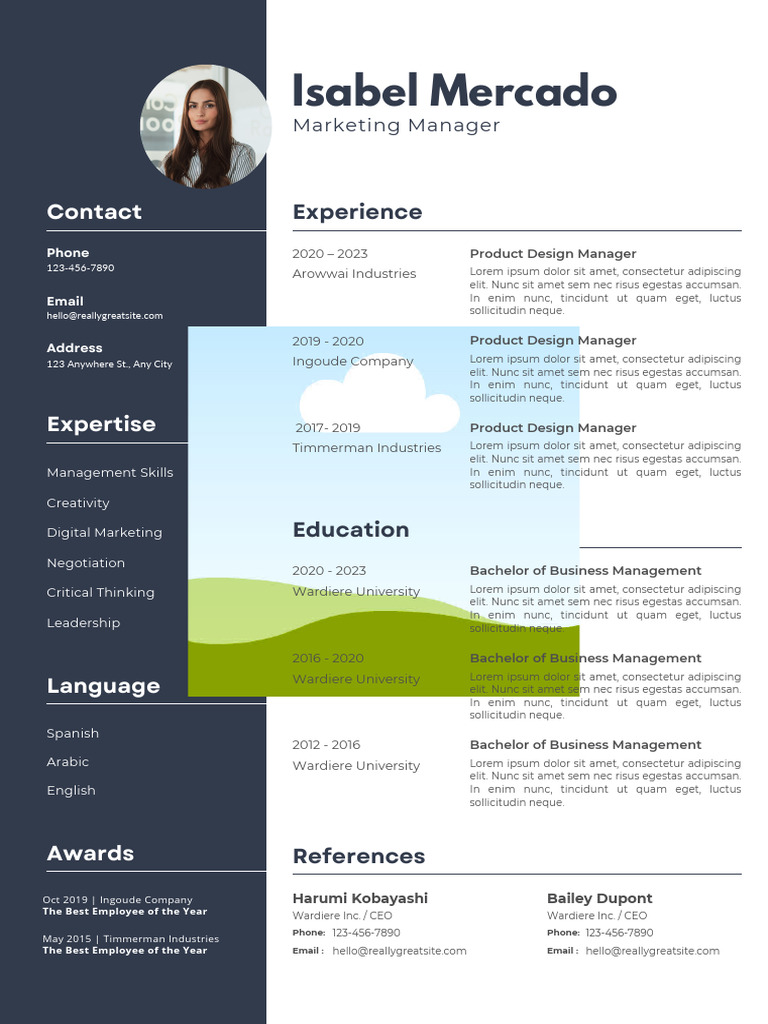 Minimalist CV Resume (1) | PDF